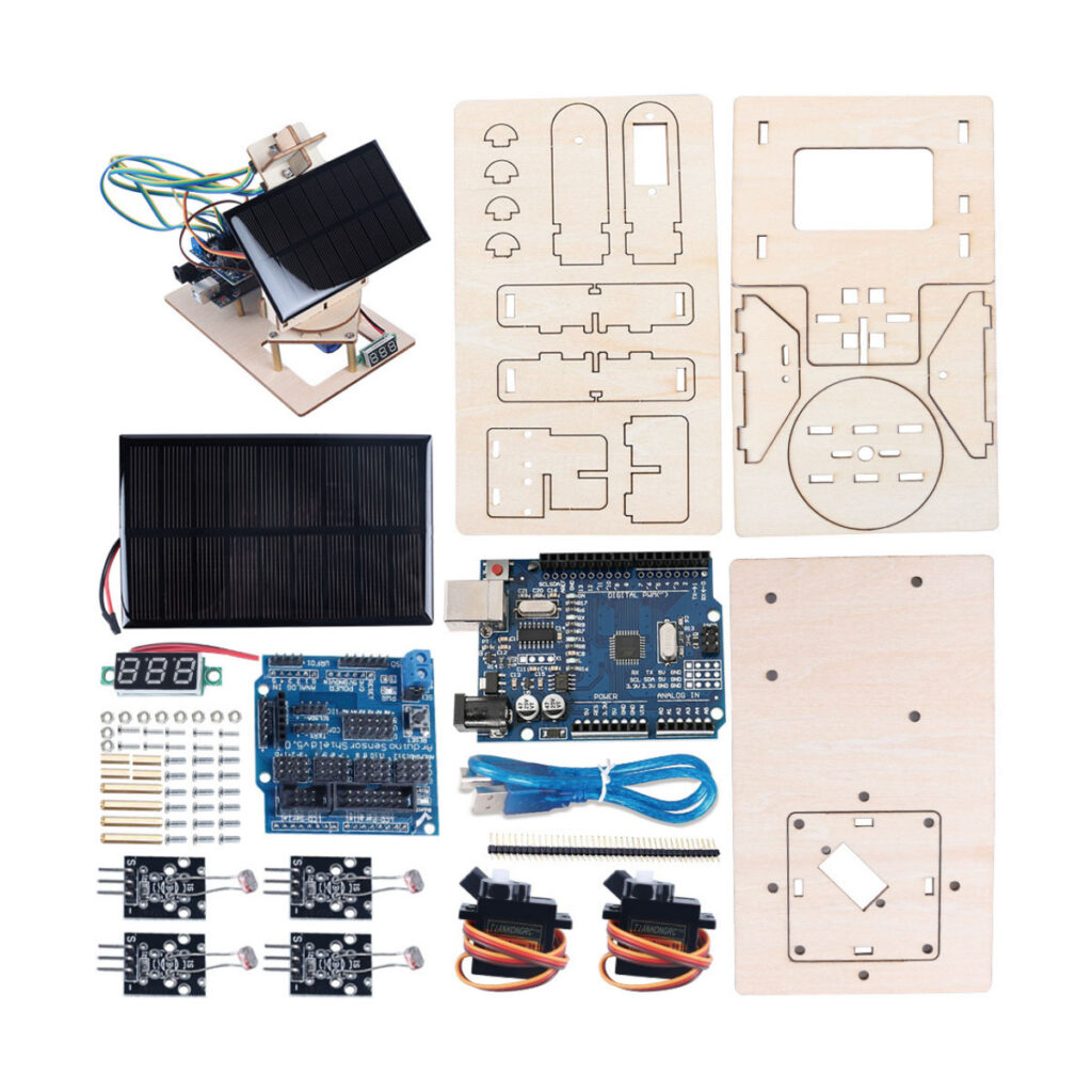 DIY Wooden Light tracking system kit – zhelectronics – China 3 To 7 ...